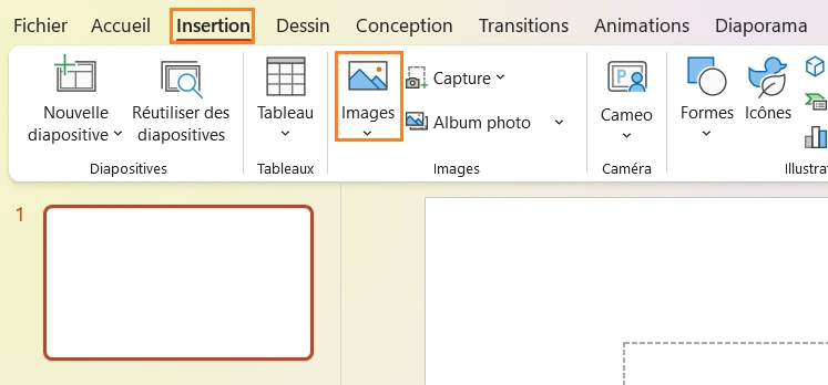 Comment insérer une image dans PowerPoint : guide complet - Mandarine Learn